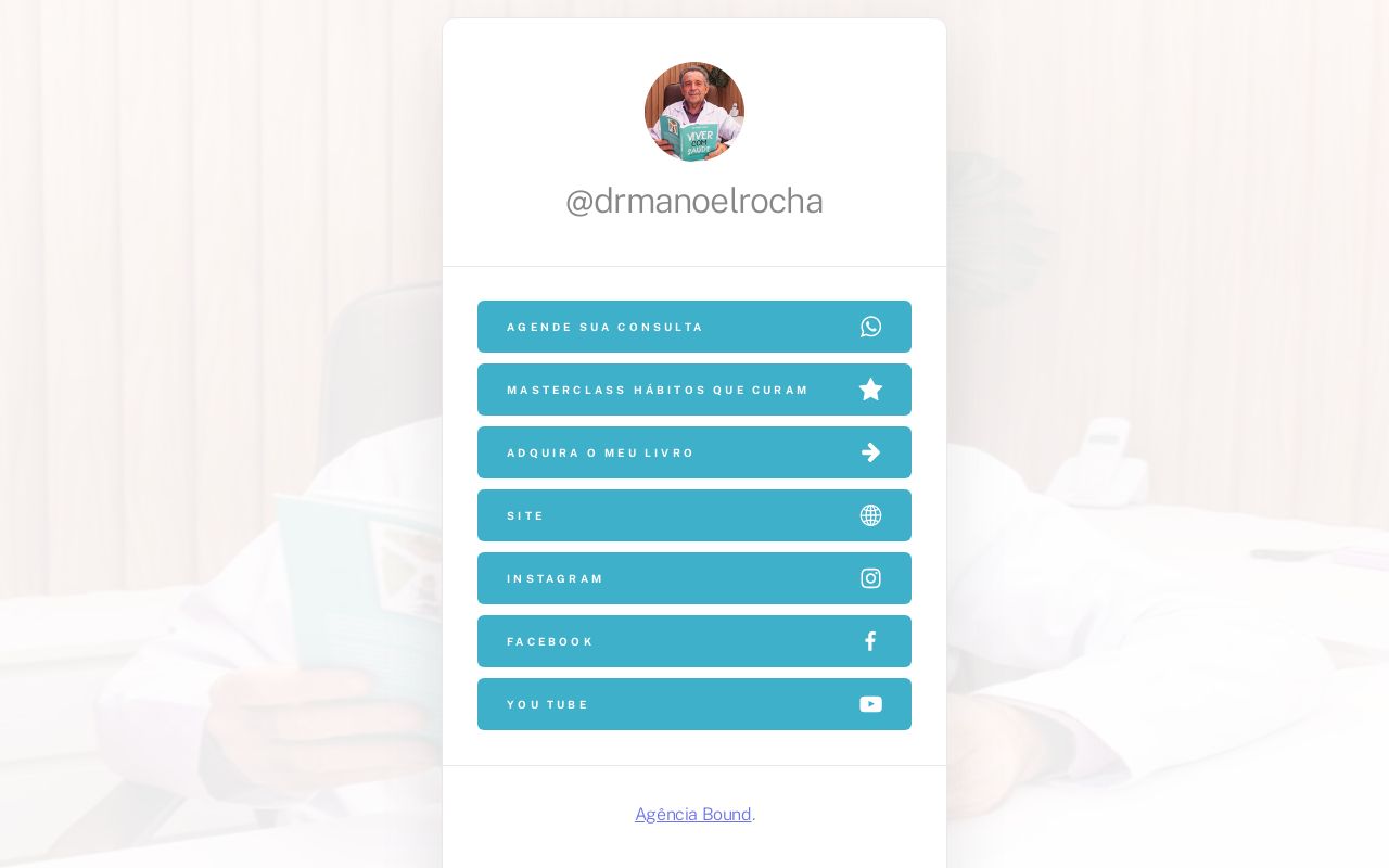 Perfil Dr Manoel Rocha